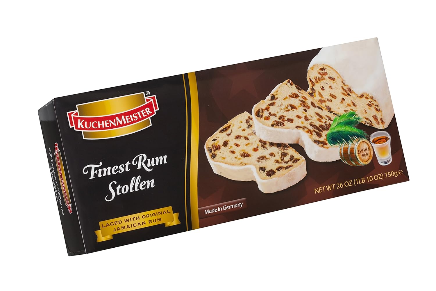 Kuchenmeister Rum Stollen in Gift Box, 26 Ounce : Amazon.in: Grocery ...