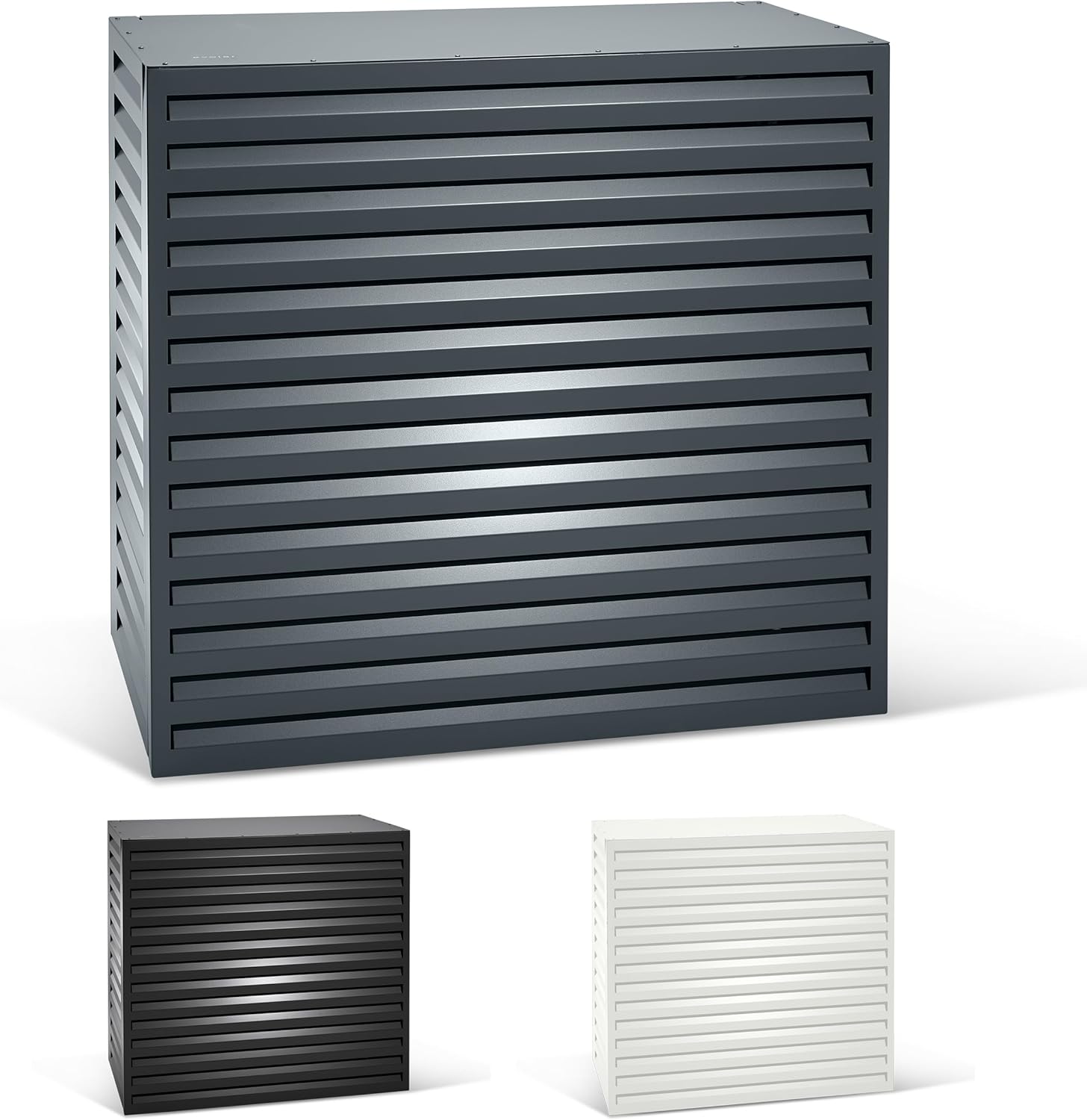 Amazon.com: EVOLAR Mini Split AC Cover for Outside Units, Aluminium ...