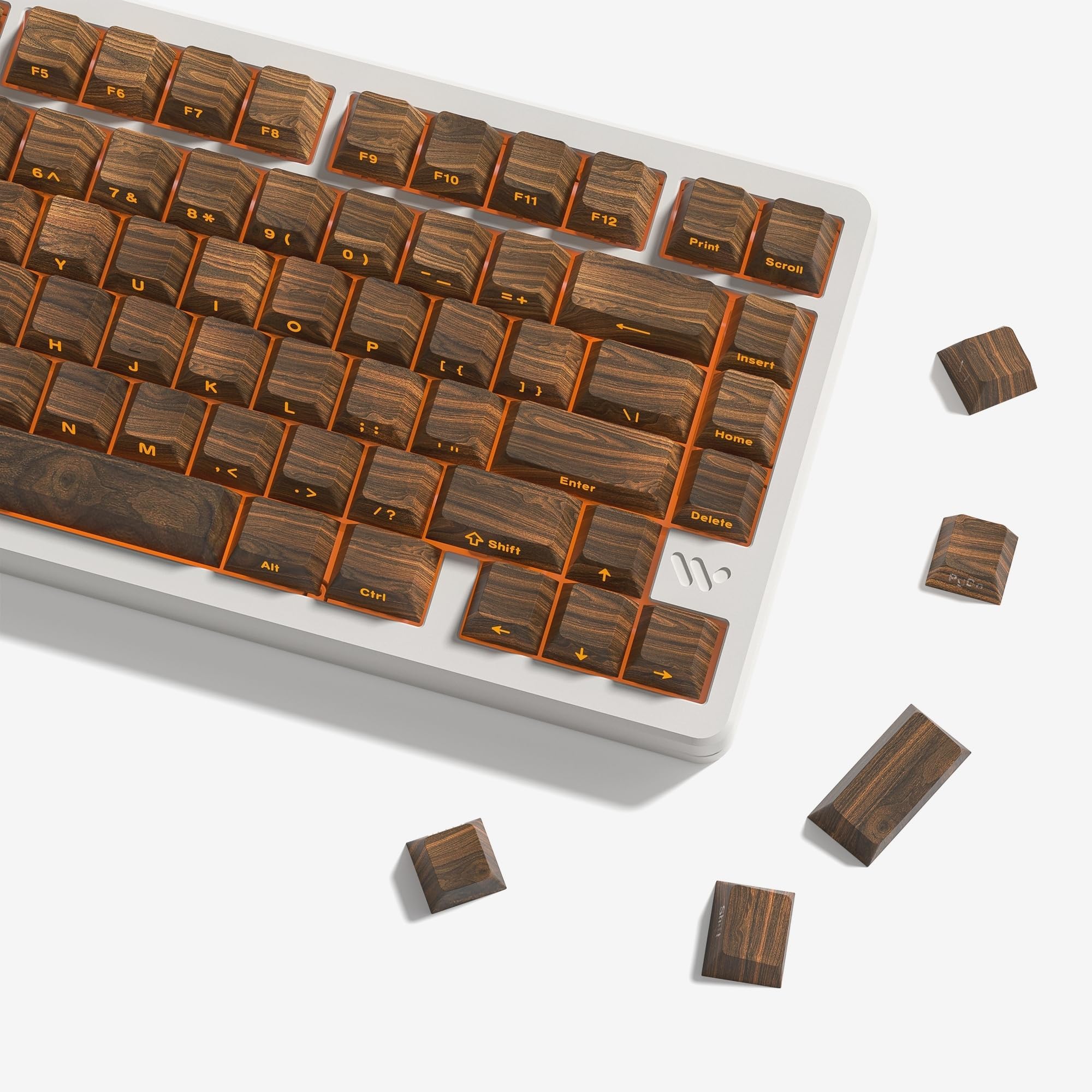 Amazon.com: Shine Through Keycaps 60 65 75 100 Percent,Cherry Keycaps ...