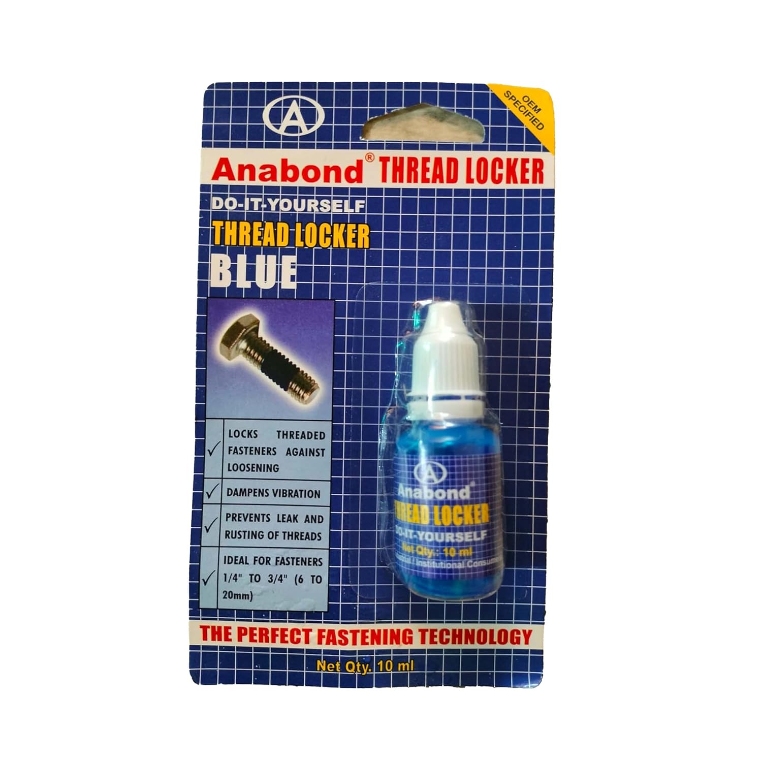 Anabond 122 Anaerobic Adhesives Thread Locker 10ml (2) : Amazon.in ...