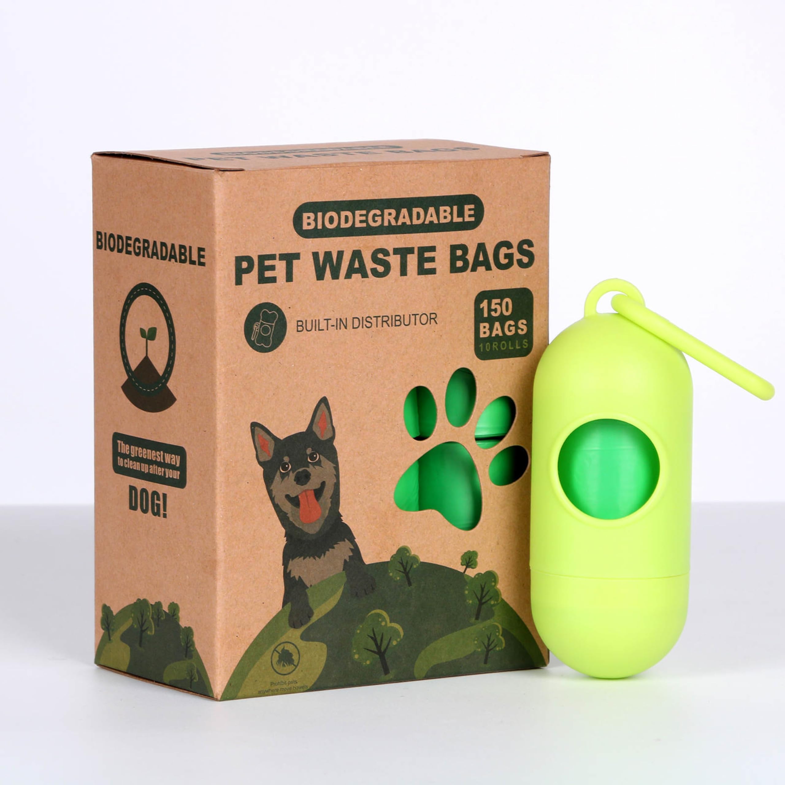 Amazon.com: Fresh Sacks Biodegradable To-Go Bags with Dispenser ...