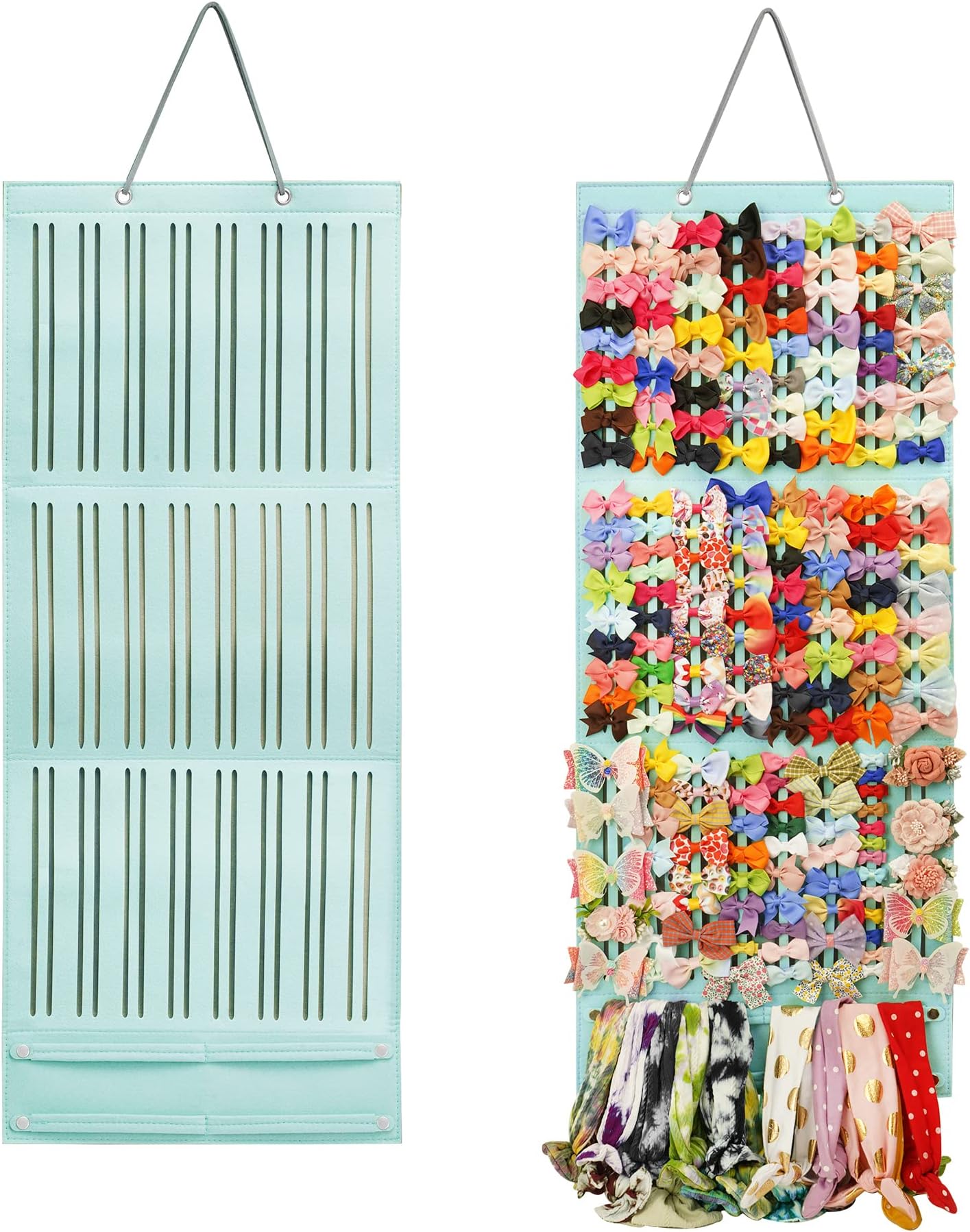 Amazon.com: HUHYNN Baby Headband Holder Bow Organizer for Baby Girls ...