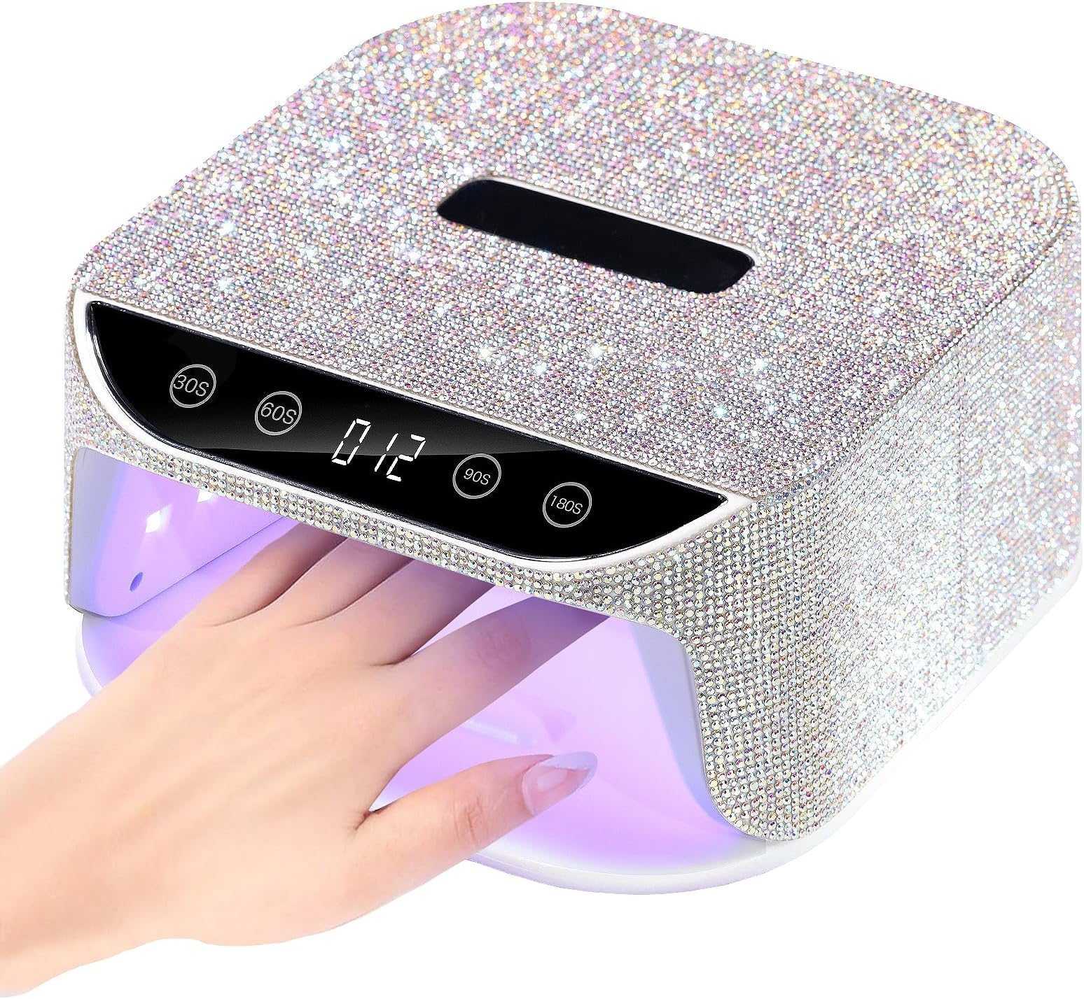 Amazon.com : GAOY Cordless UV LED Nail Lamp for Gel Nails, Rechargeable ...