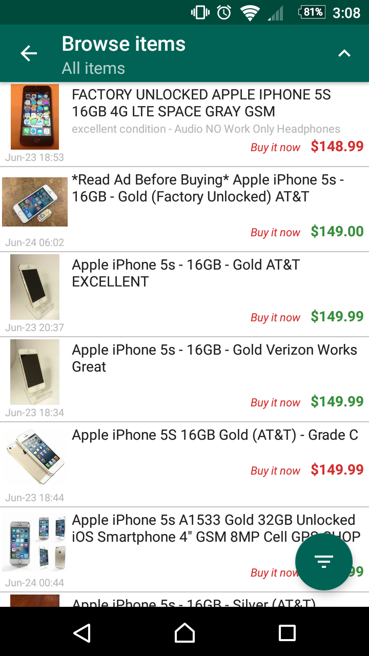 What's it worth on eBay? FREE - App on Amazon Appstore