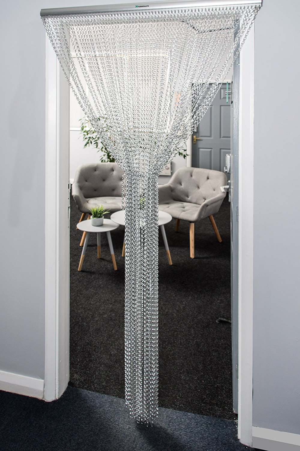 Buy Xterminate Fly Blind Screen Chain Curtains for Doors with 2 FREE ...