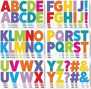 Amazon.com : 48 Sheets Bulletin Board Stickers - 2.5 Inch Large Vinyl ...