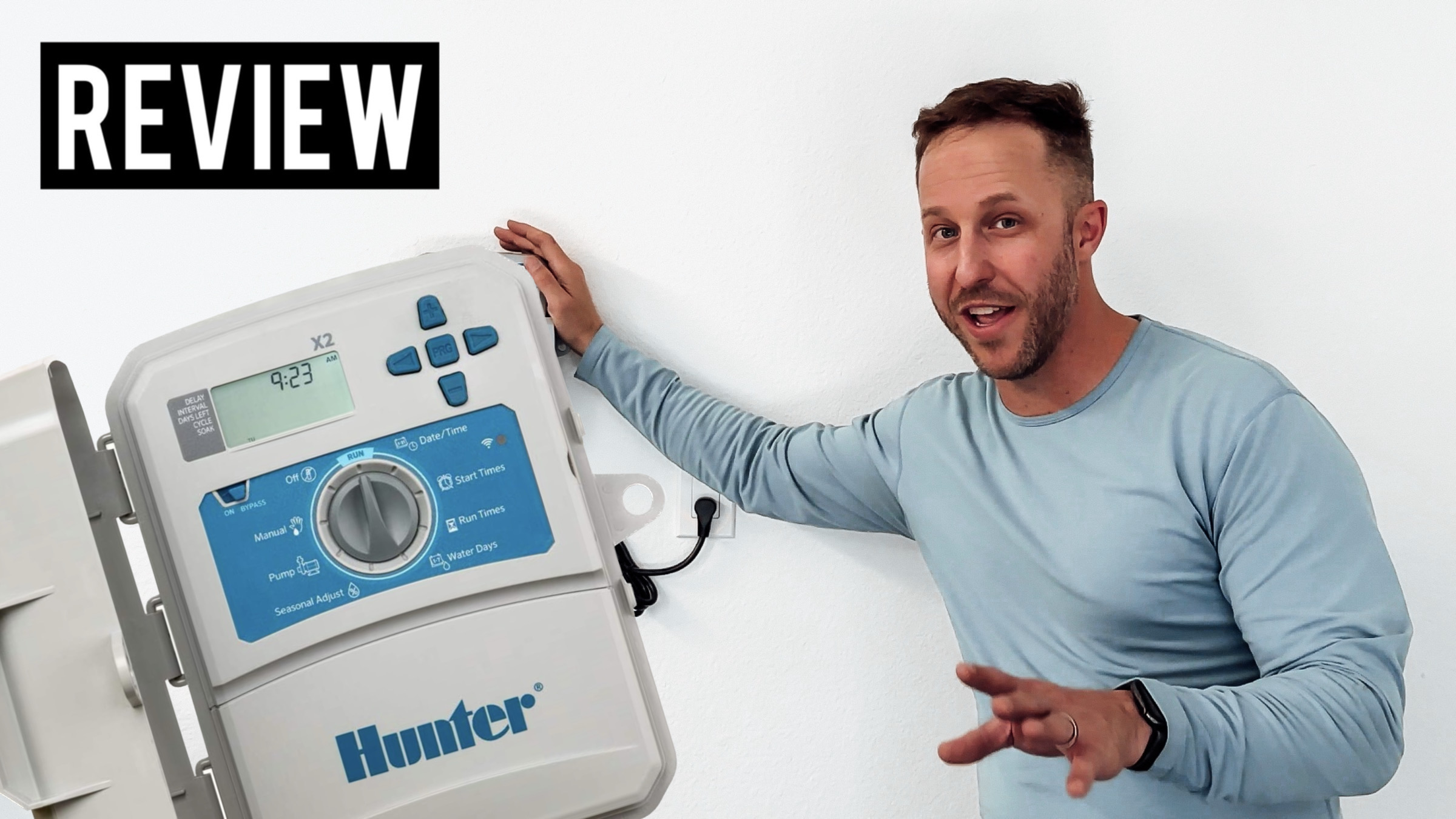 Watch Honest Review of Hunter Industries X2 Irrigation Controller on ...