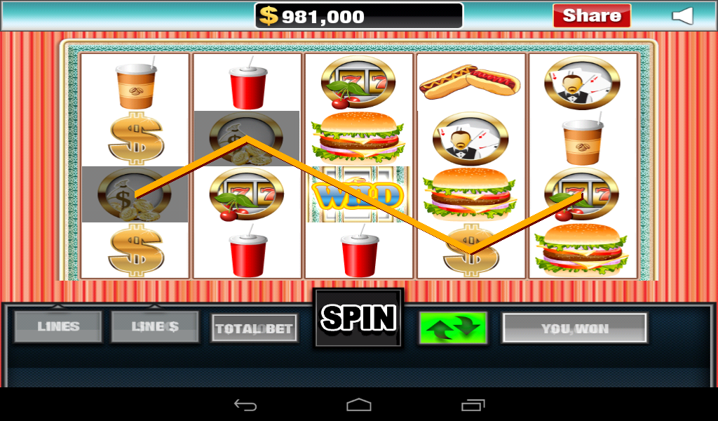 Fast Food Competition Slots Free - App on Amazon Appstore
