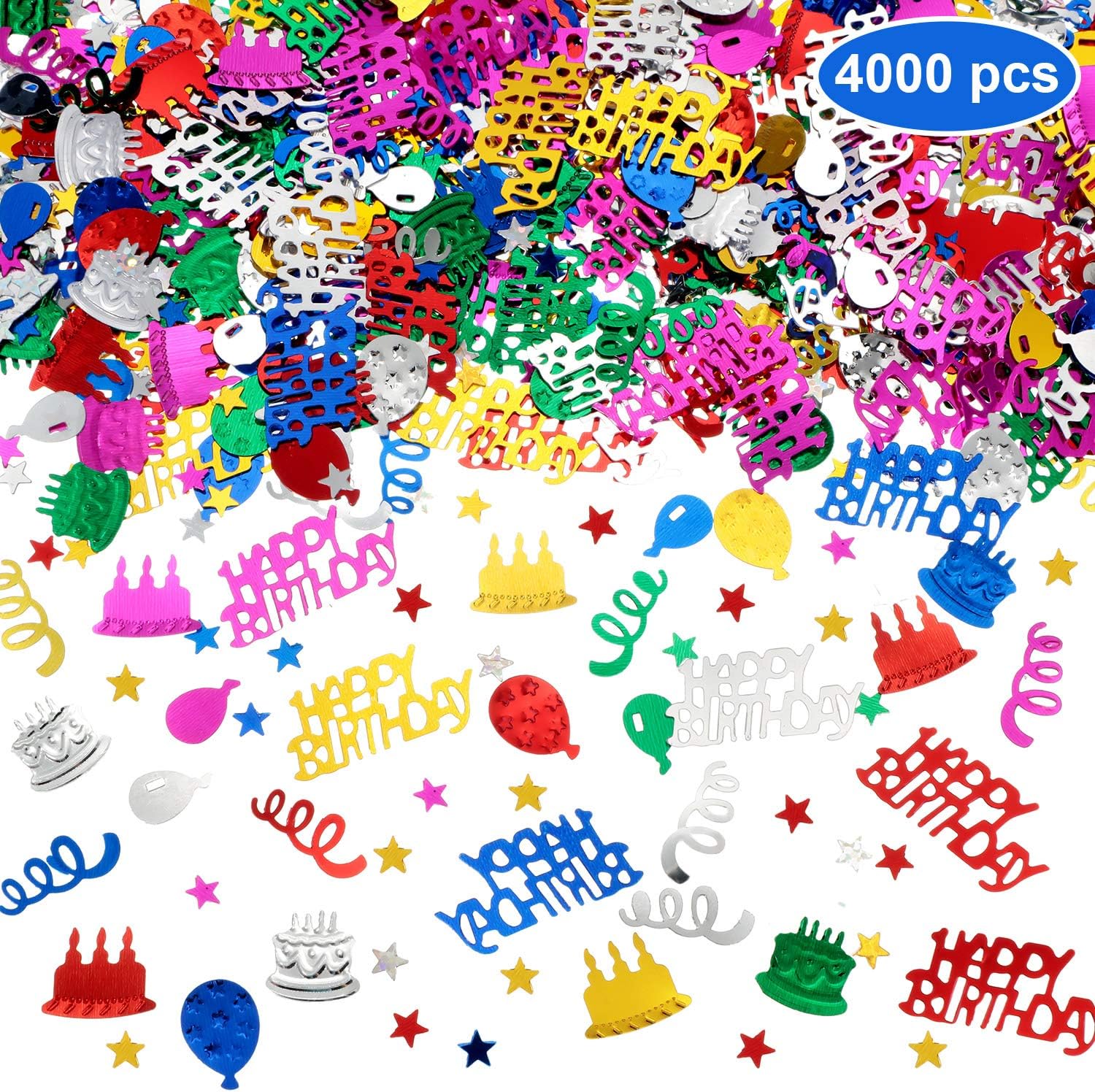 Amazon.com: Confetti Word THANKS MultiColors - Retail Pack #7887 QS0 ...