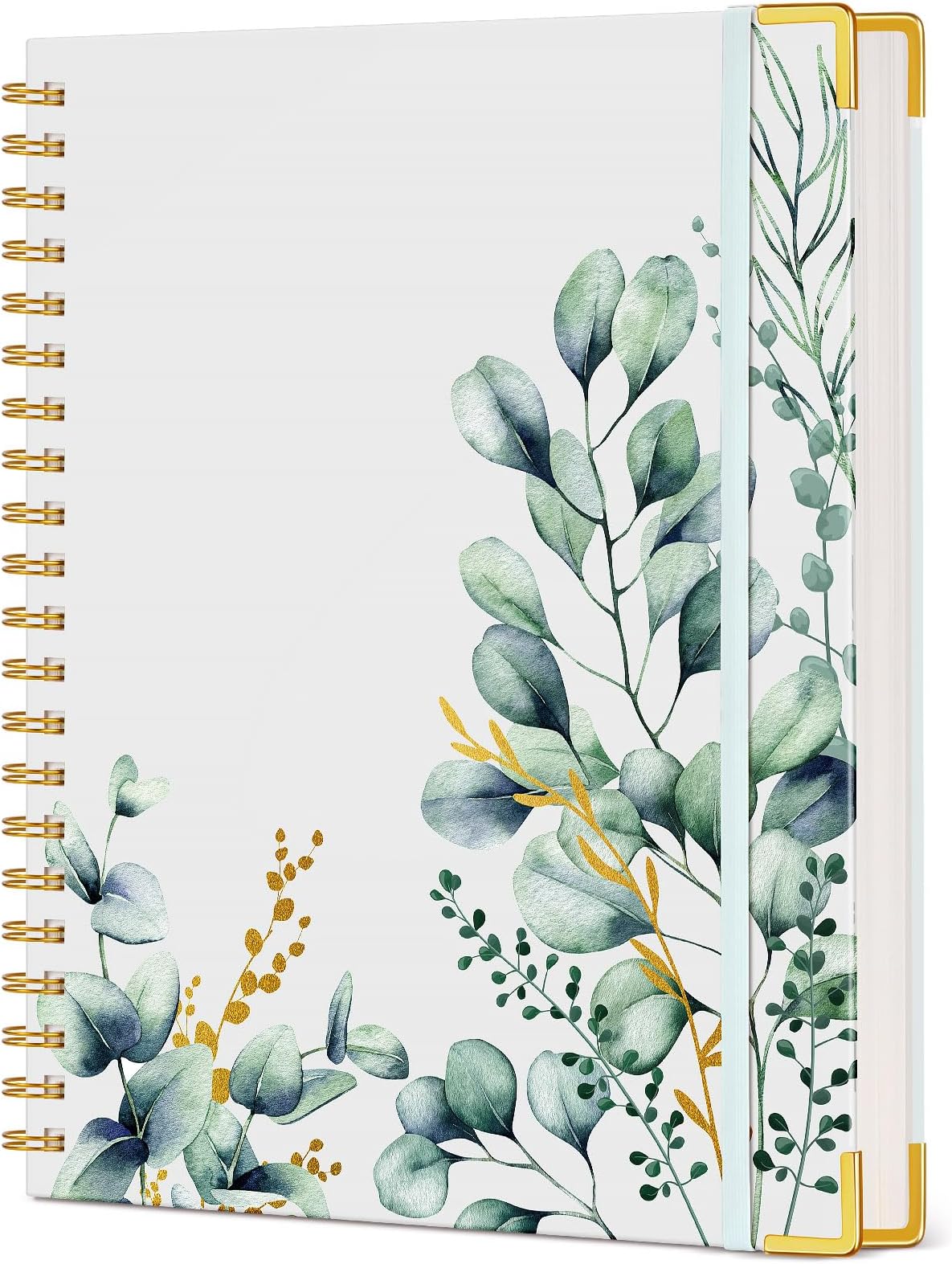 Amazon.com : iampanda Floral Spiral Journal Notebook,Strong Twin-Wire ...