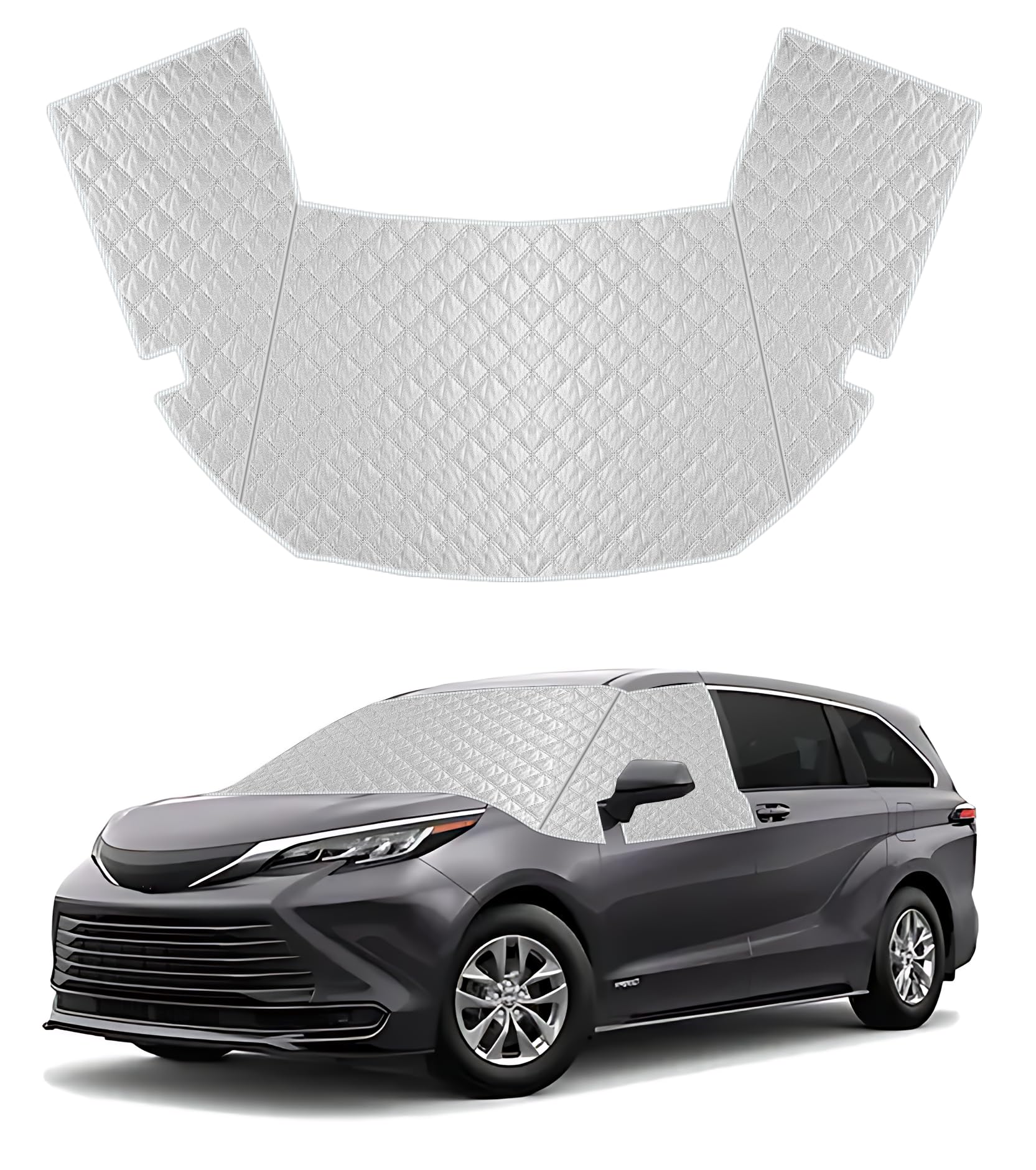 Amazon.com: Pigenius Windshield Snow Cover for 2021-2024 Toyota Sienna ...