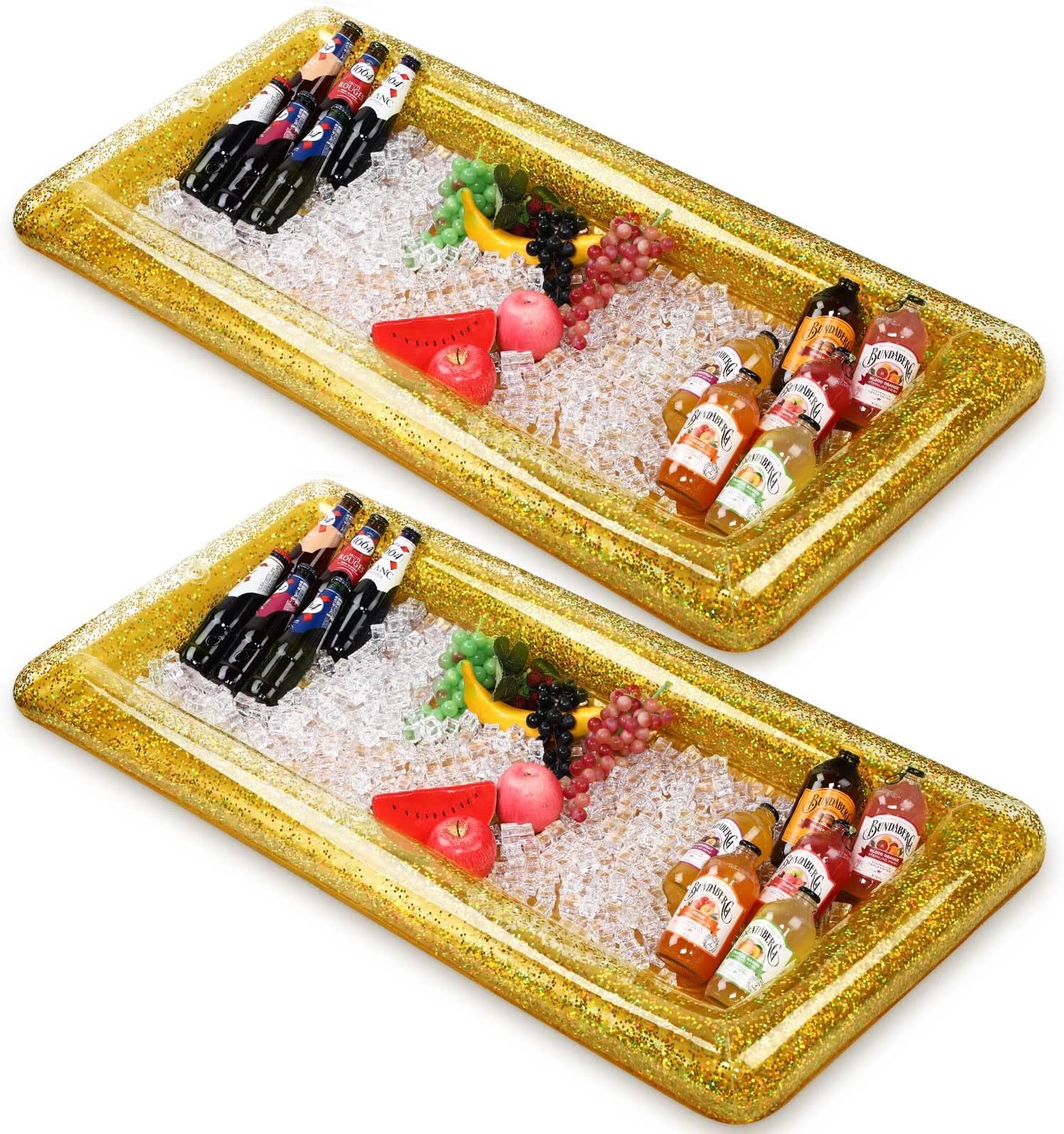 Amazon.com: meekoo 2 Pcs 24 Inches Inflatable Serving Bar Salad Ice ...