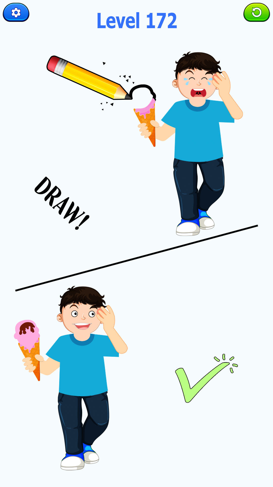 Draw one part puzzle story draw it free game 2023 - fun new drawing missing part in draw puzzle ...