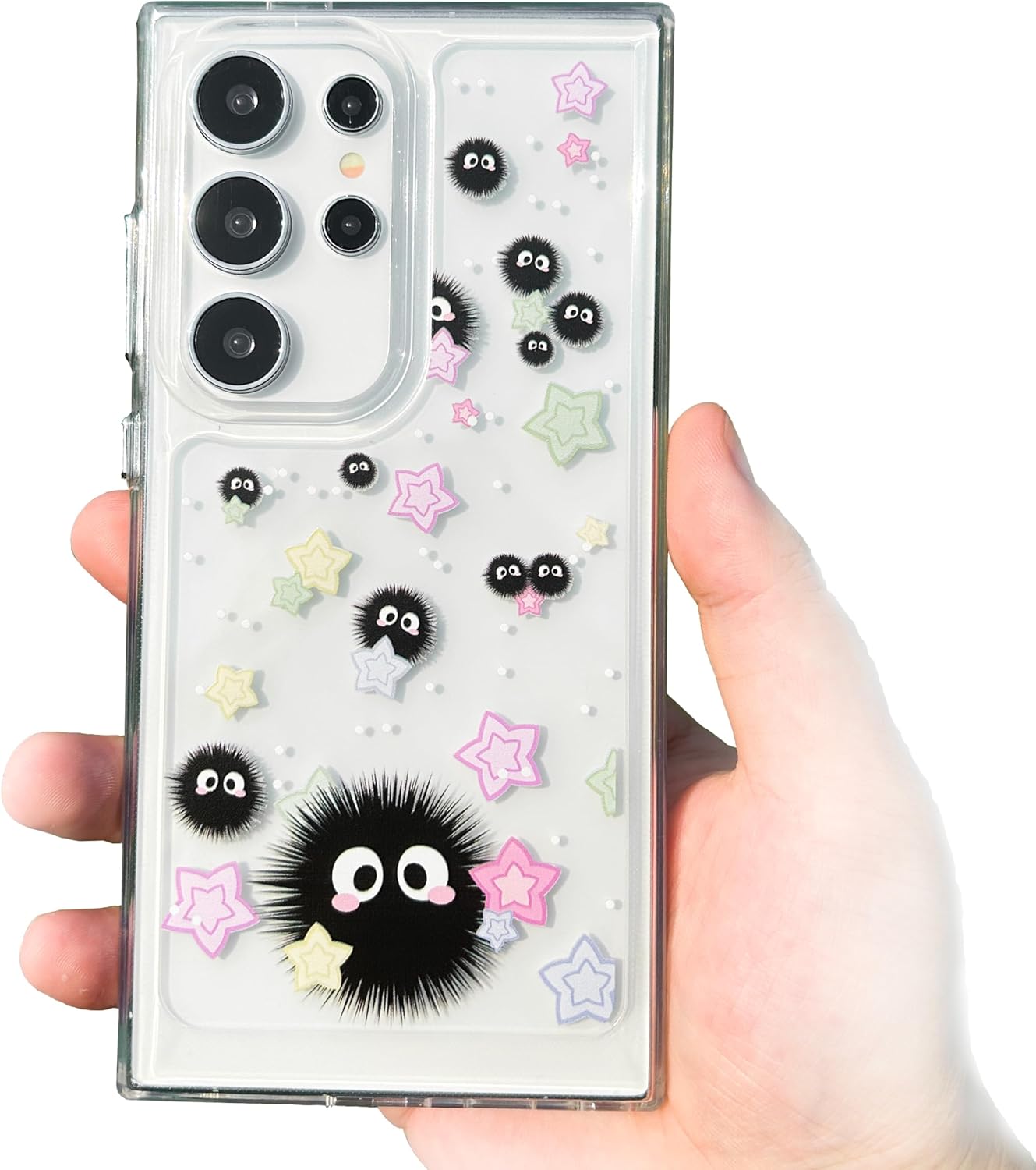 Amazon.com: for Samsung Galaxy S24 Ultra, Soot Sprite Star Floral Soft ...