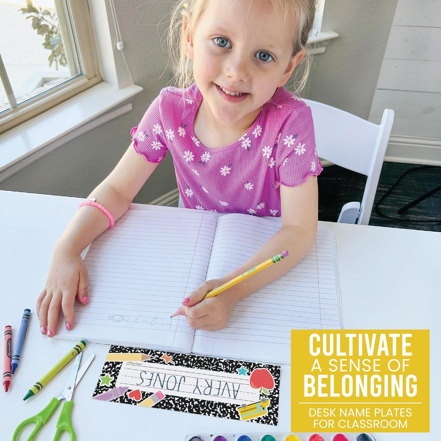 25 Colorful Student Desk Name Tags Classroom - Chile | Ubuy