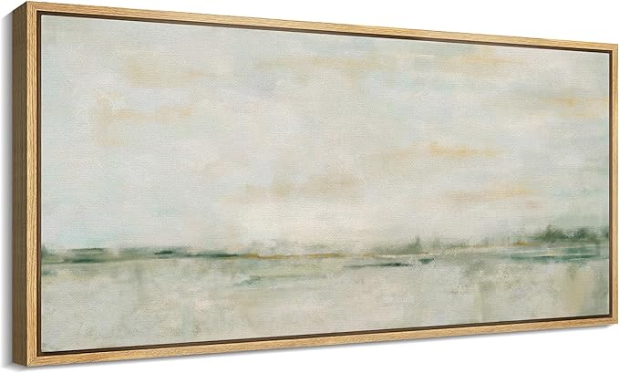 Amazon.com: SIGNFORD Extra Large Framed Canvas Print Wall Art Subtle Abstract in Soft Tones ...