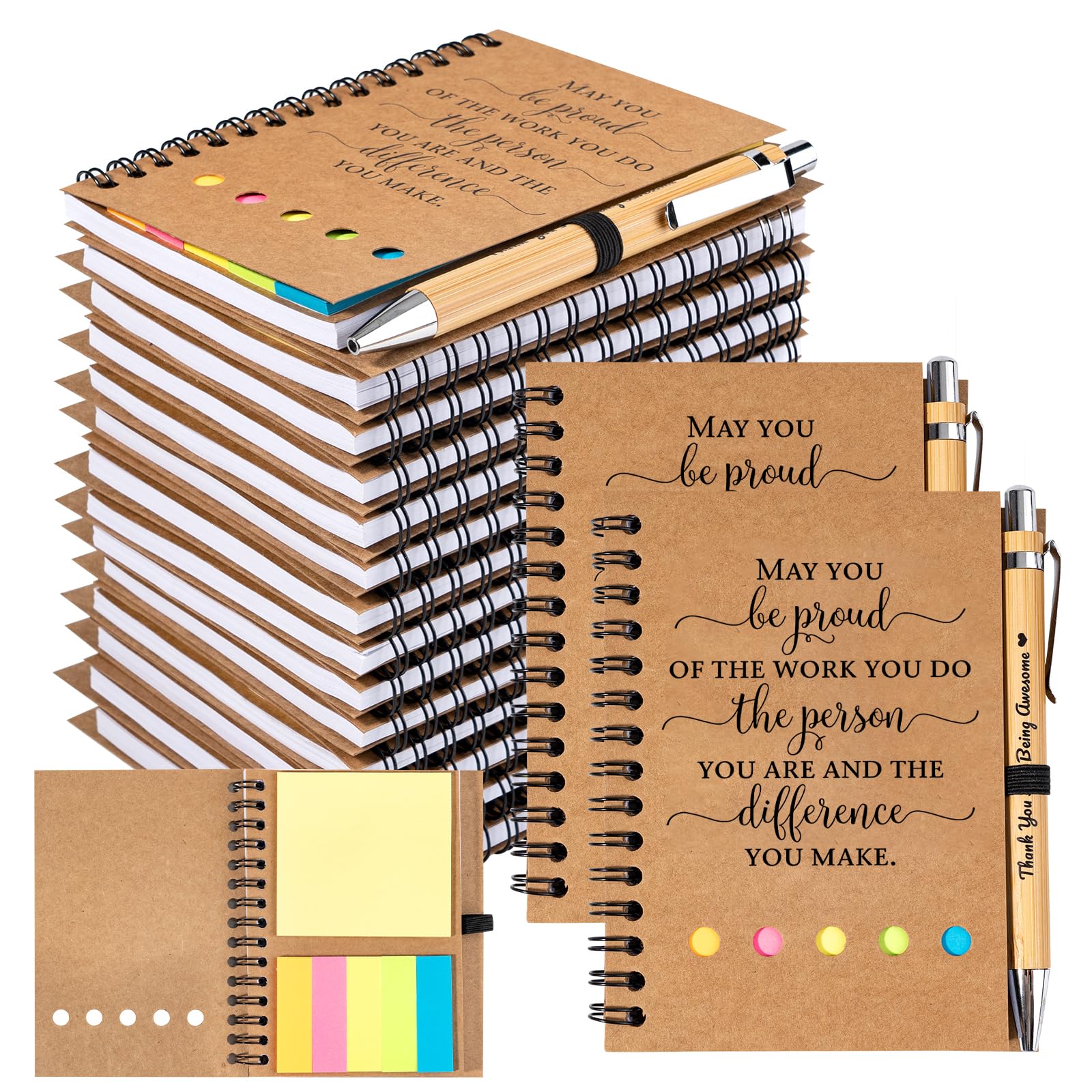 Snapklik.com : 40 Sets Employee Appreciation Gifts Bulk Inspirational ...