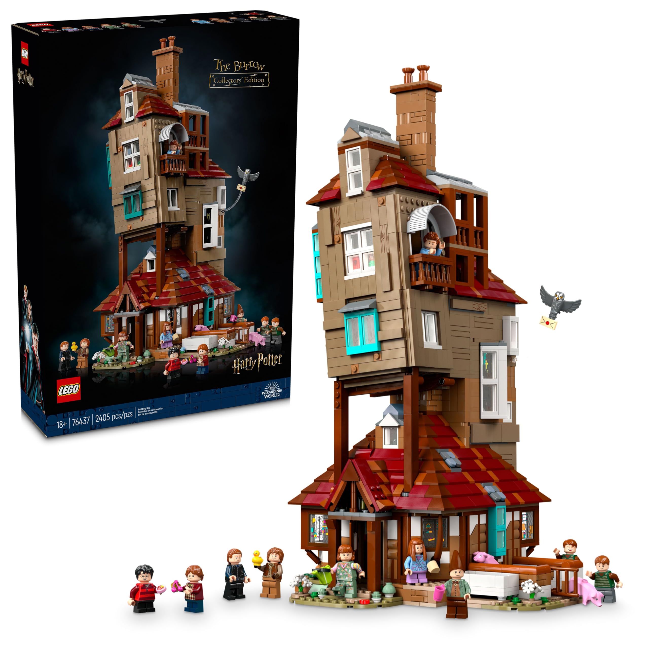 LEGO® Harry Potter™ La Madriguera: Edición para Coleccionistas Casa de ...