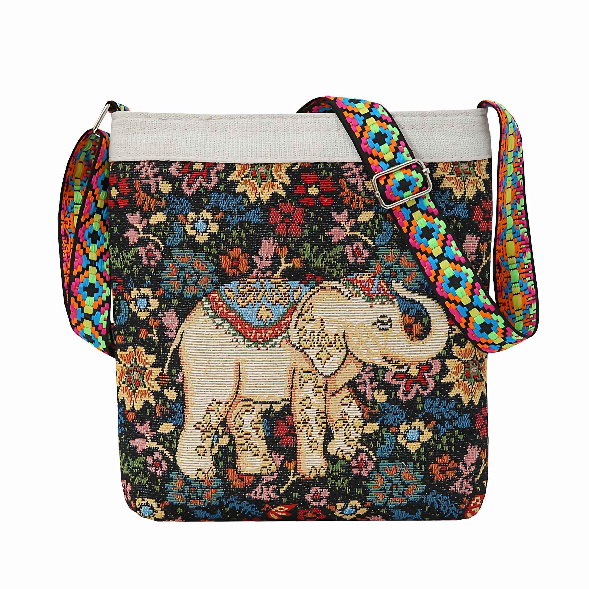 Amazon.com: boho elephant purse for women, small boho hippie purse ...