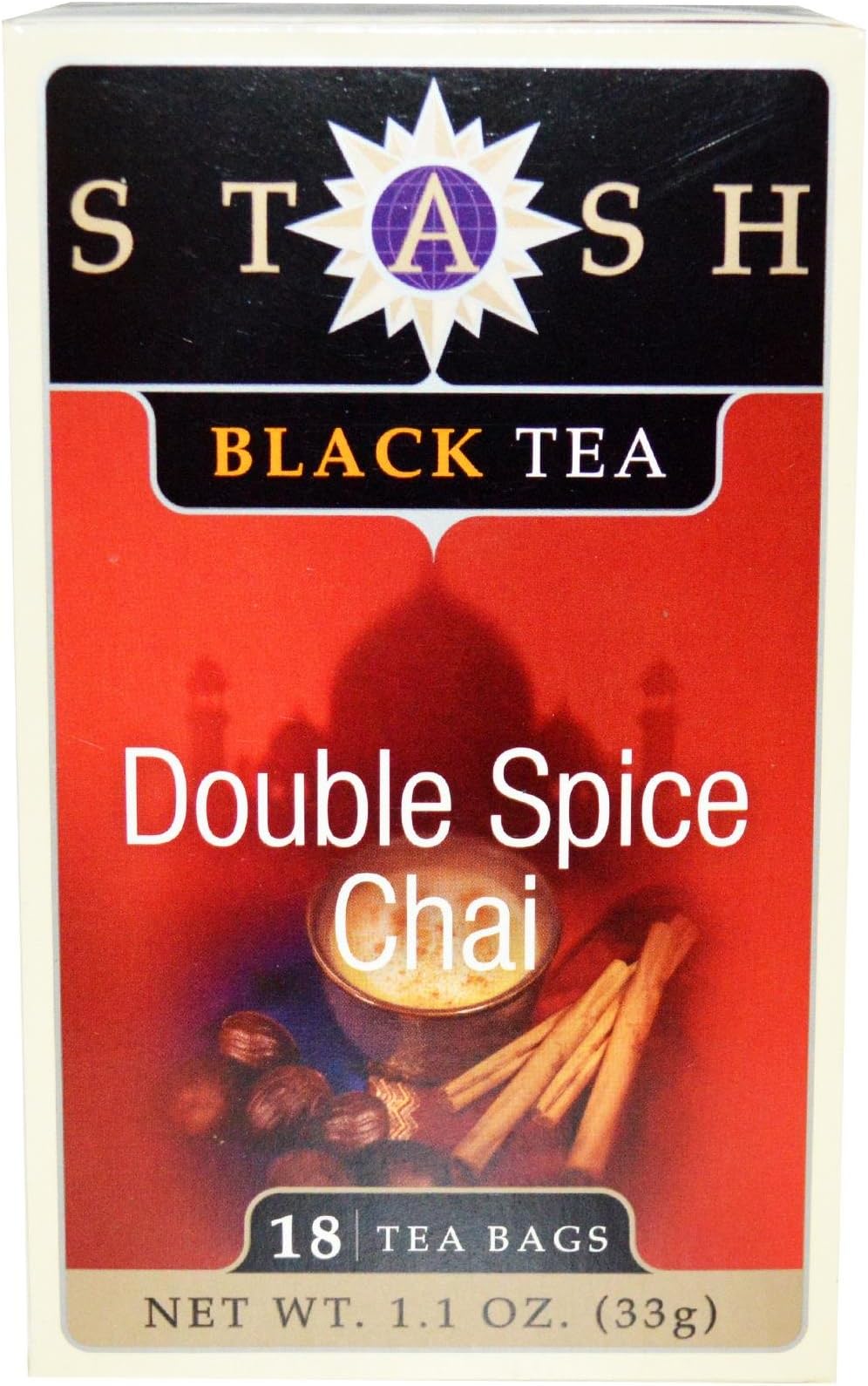 Amazon.com : Stash Double Spice Chai Black Tea, 18 ct : Grocery Tea ...