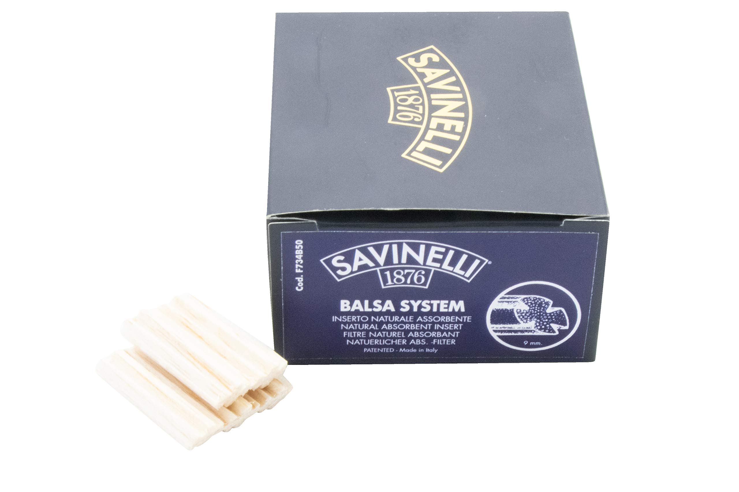 Amazon.com: Savinelli 9mm Balsa Filters - 50 Count : Health & Household