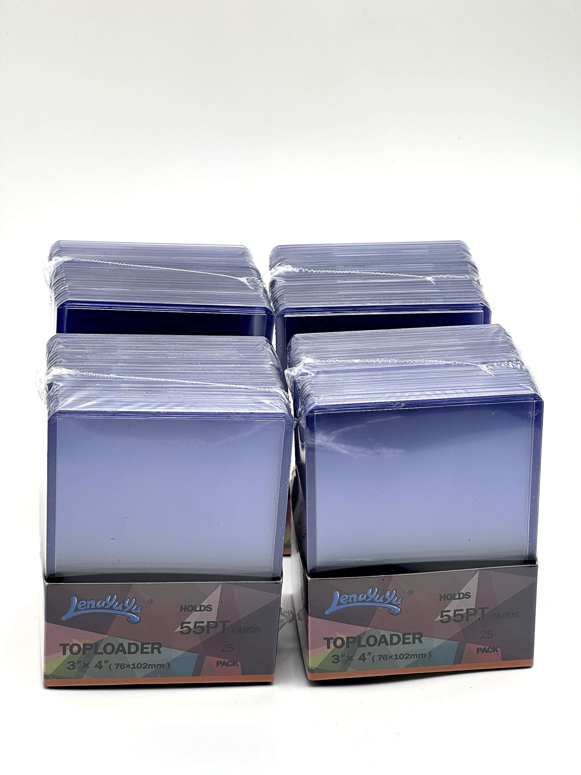 Amazon.com: 100pcs Lenayuyu 3" x 4" Clear Thick Top Loaders Toploaders ...