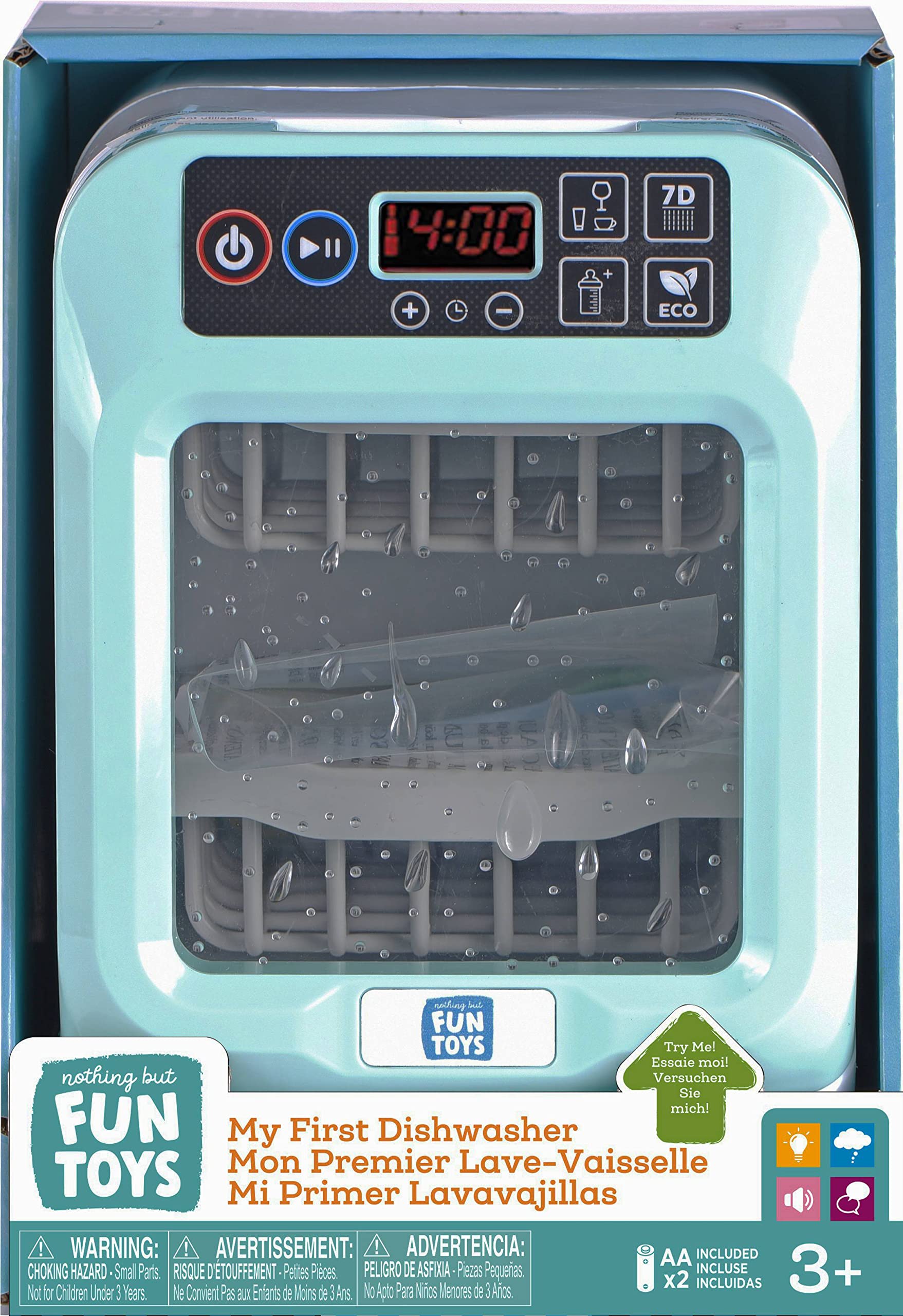 Snapklik.com : Nothing But Fun Toys My First Dishwasher Lights & Sounds ...
