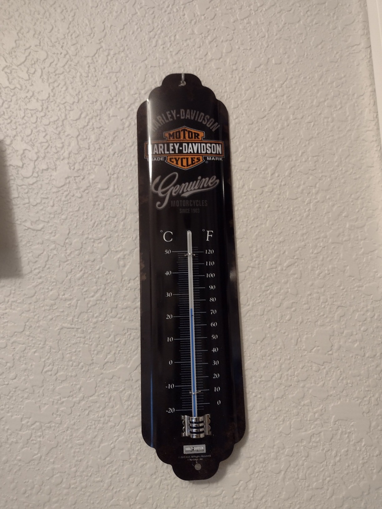 Amazon.com: Nostalgic-Art 80313 Harley-Davidson - Garage, Thermometer ...