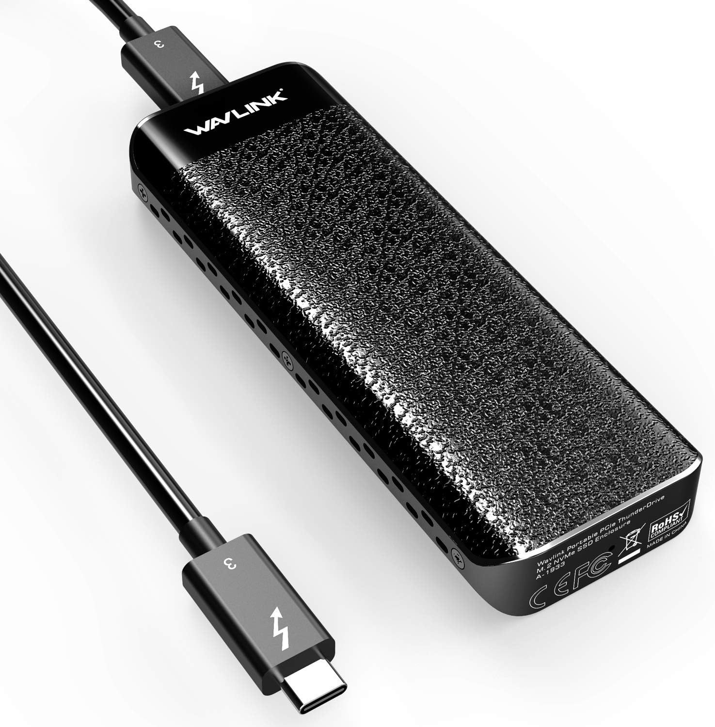 Amazon.com: WAVLINK Thunderbolt 3 to NVME SSD Enclosure,USB Type-C ...