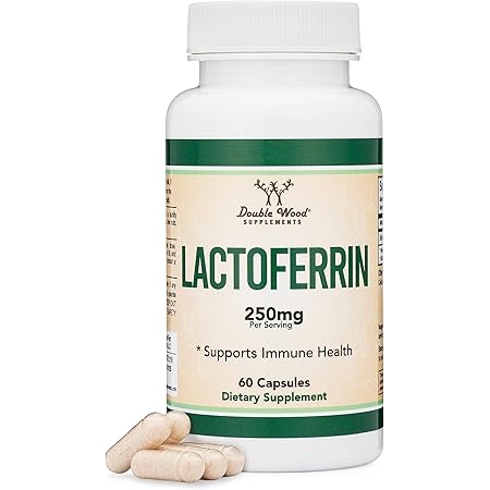 Amazon.com: Lactoferrin 250mg per Serving (60 Capsules) Patented ...
