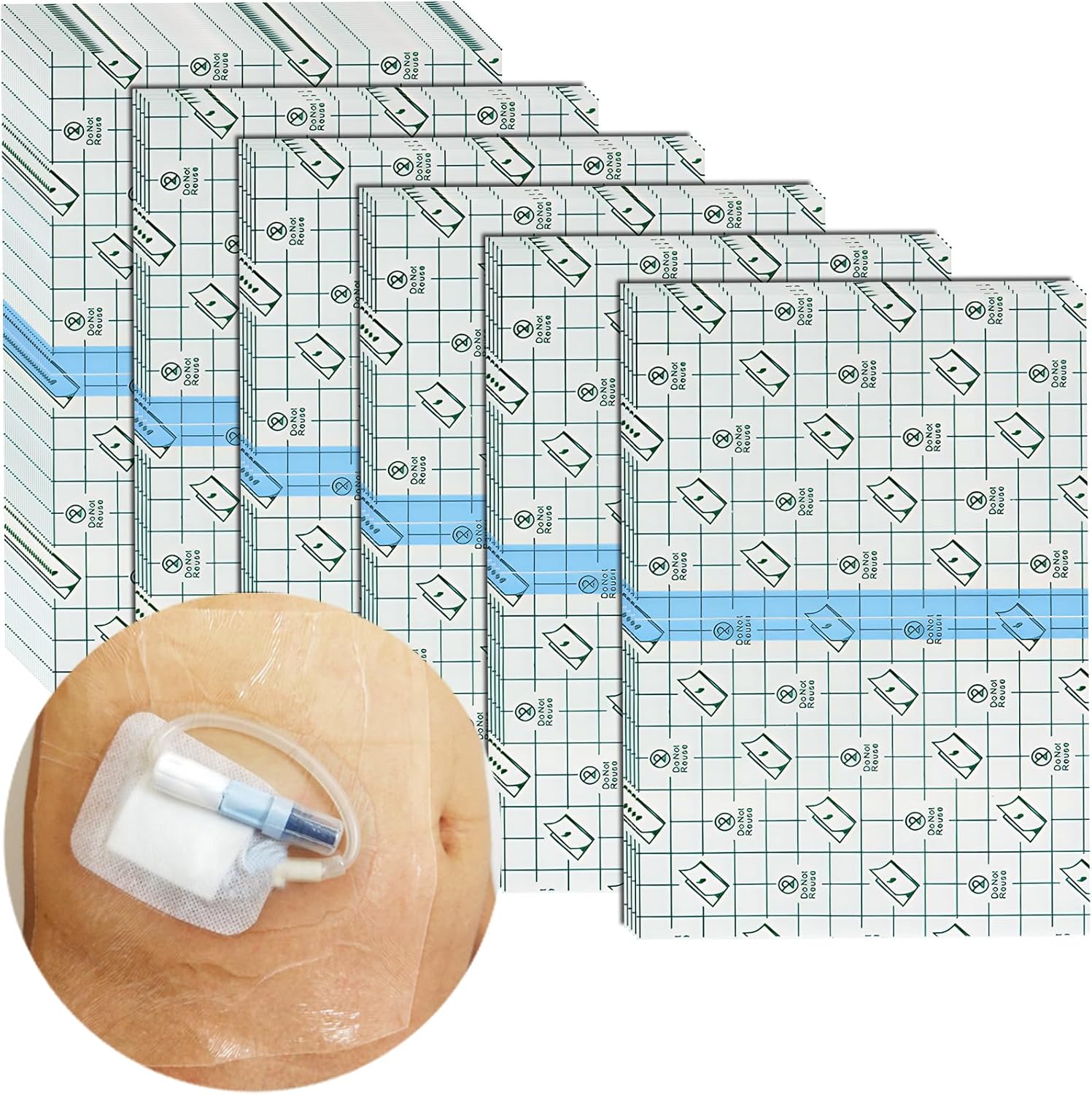 Dialysis Catheter Shower Cover | 6x8 Inch Shower Protector for Central ...