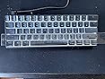 Tezarre TK61 60% Mechanical Gaming Keyboard with PBT Pudding Keycaps ...