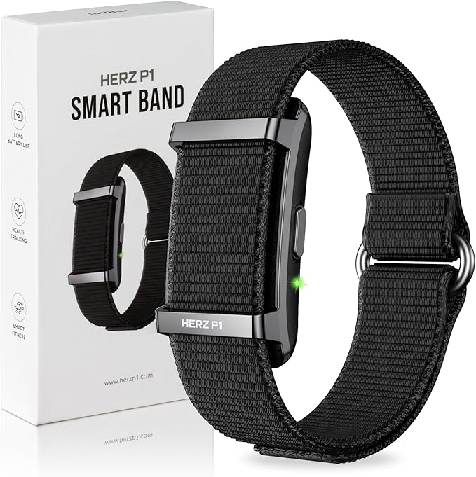 Amazon.com: Herz P1 Smart Band Bracelet - Health Wristband Fitness ...