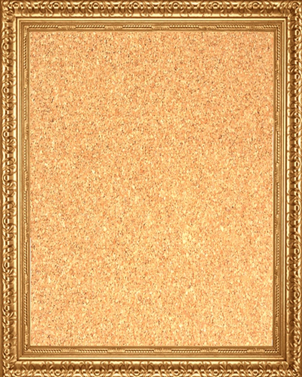 Amazon.com : Framed Cork Board 16" x 20" - with Antique Gold Finish ...