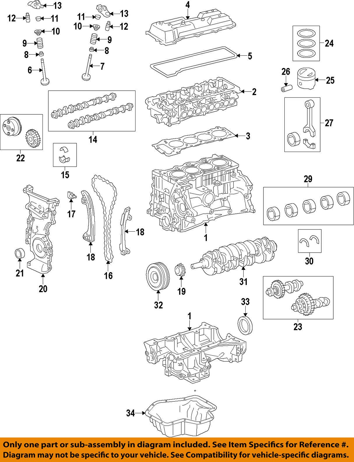 Amazon.com: Toyota Camshaft Gear - 13070-0V040 : Automotive