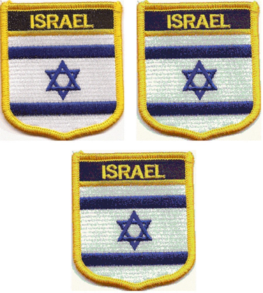 World Flags Direct 3 Pack Set Of Israel Shield Flag | Desertcart INDIA
