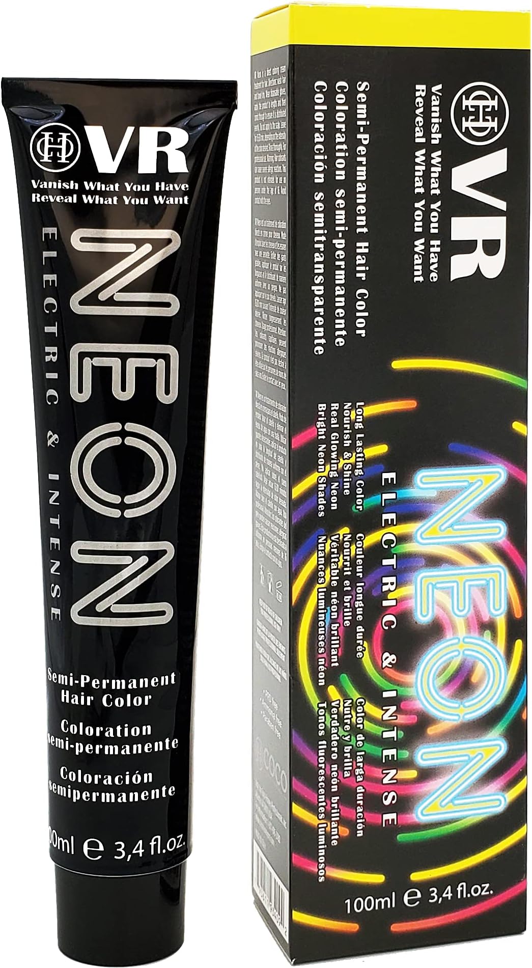 Amazon.com : Cocohoney VR Neon Color Electric & Intense Semi-Permanant ...