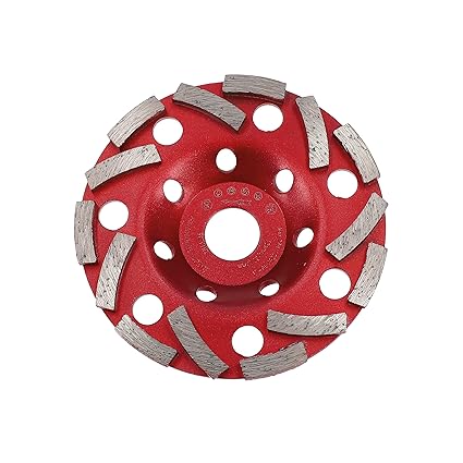 BTEC Twin Speed Diamond Grinding Cup Disc, 125 x 22.23 mm Double Row ...