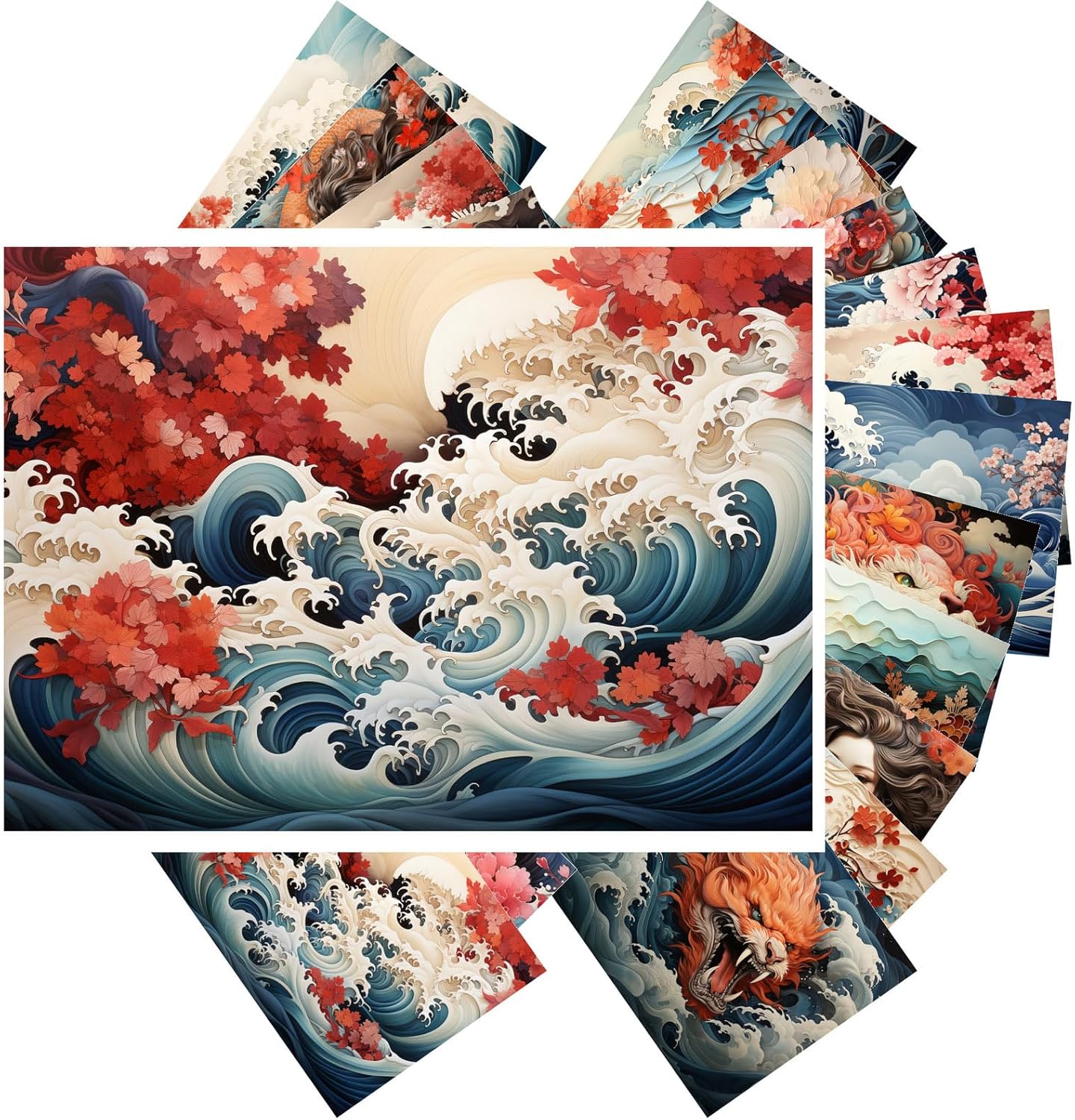 Amazon.com : PIXILUV Vintage Postcards (24 pcs 4"x6" each) Amazing ...