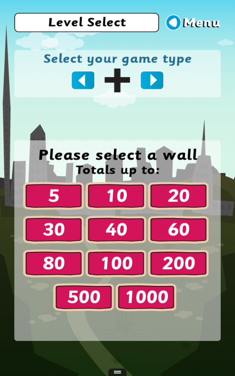 Wipeout Wall (+ & -) - App on Amazon Appstore