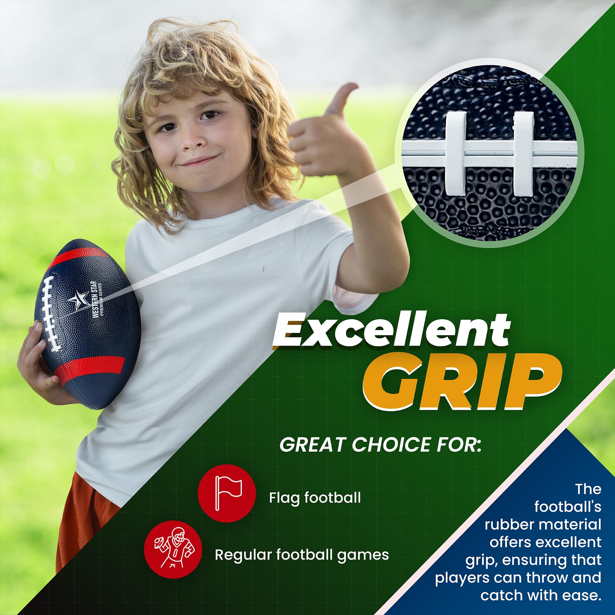 Snapklik.com : Full Size Football - Official Size And Weight- 5 Popular ...