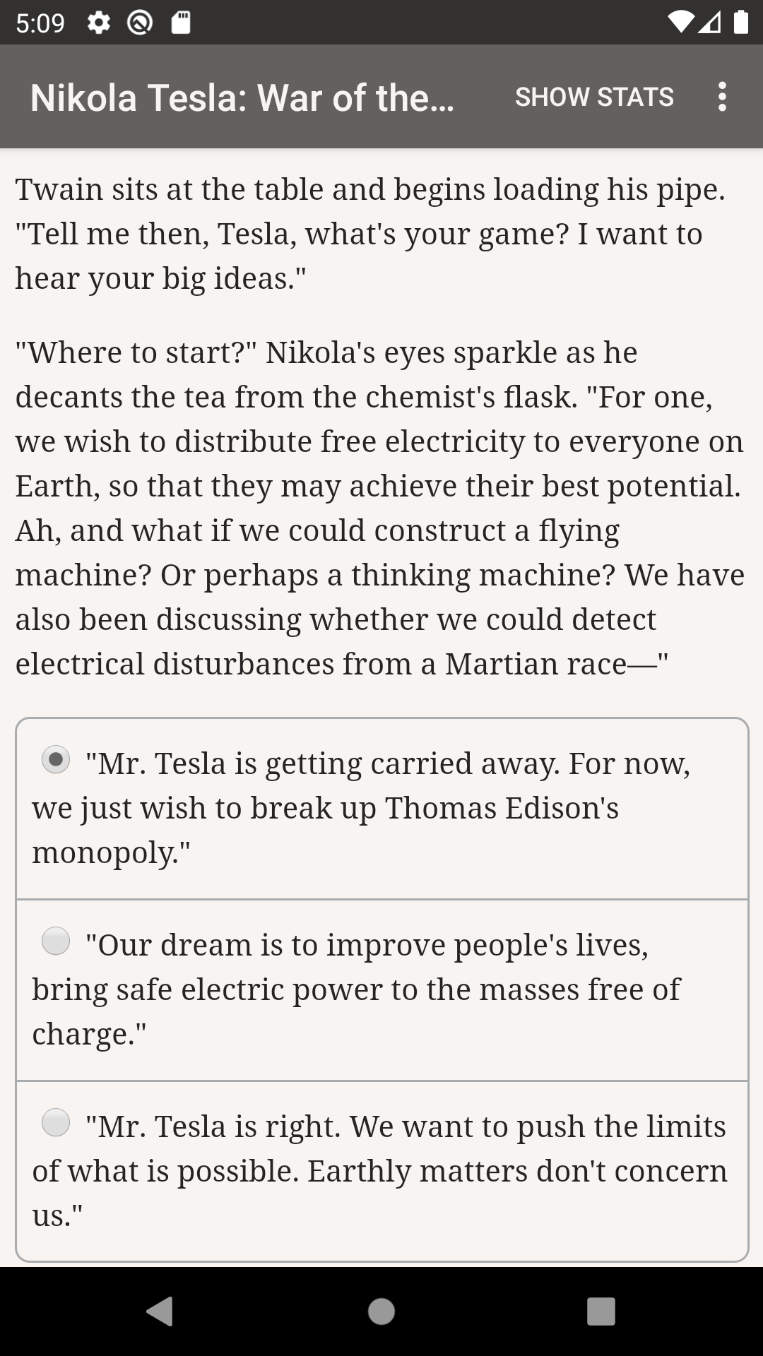 Nikola Tesla: War of the Currents - App on Amazon Appstore
