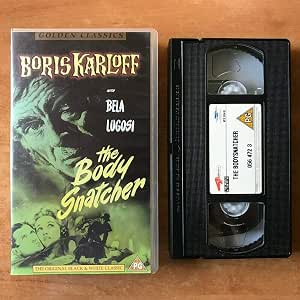 Amazon.com: The Body Snatcher [VHS] : Boris Karloff, Bela Lugosi, Henry ...