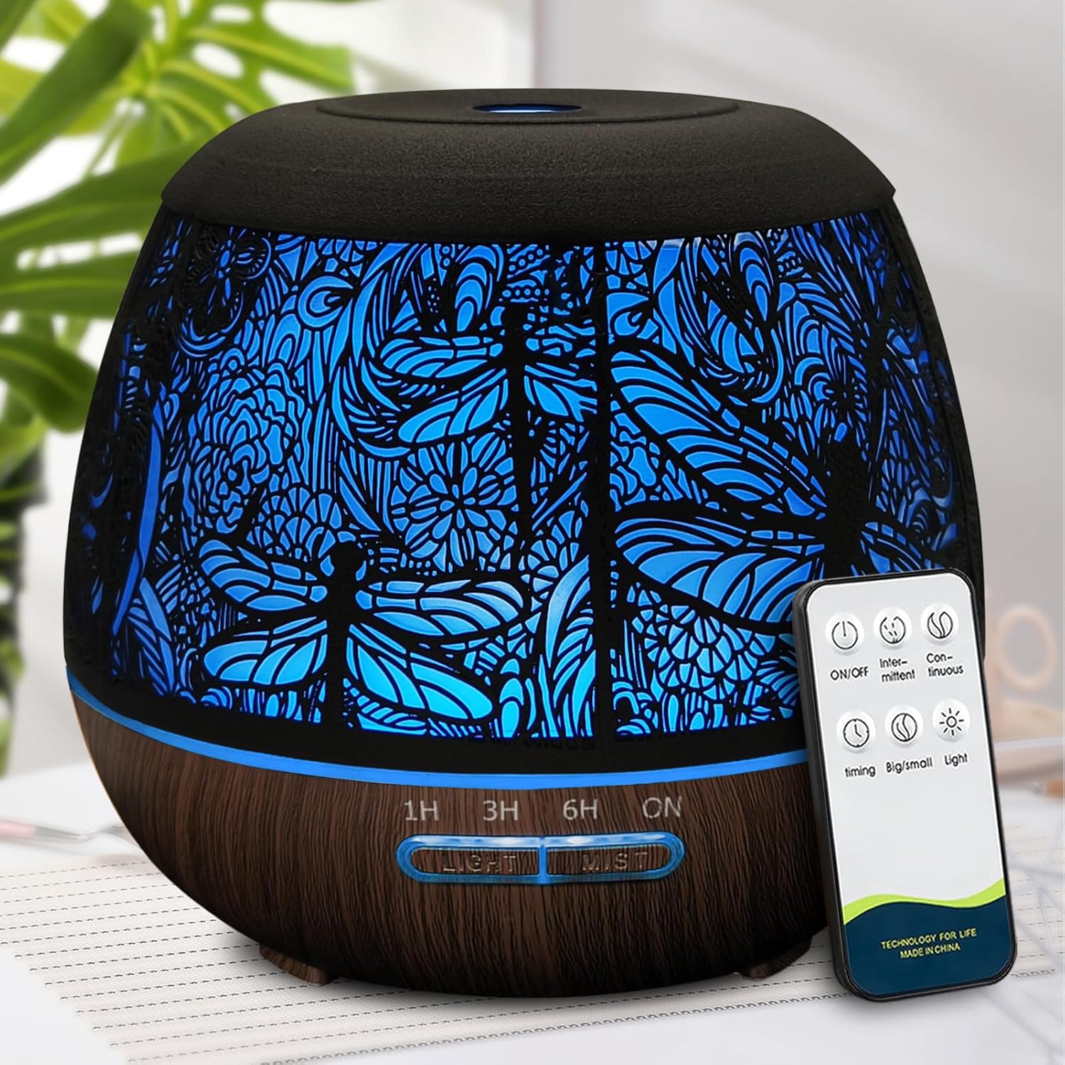 Amazon.com: Diffusers for Essential Oils Large Room 400ml,Essential Oil ...