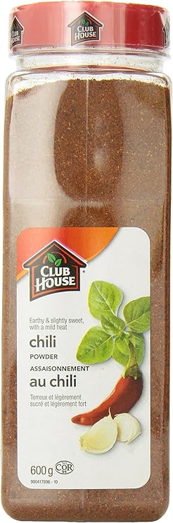 Club House Chili Powder, 600g : Amazon.ca: Grocery & Gourmet Food
