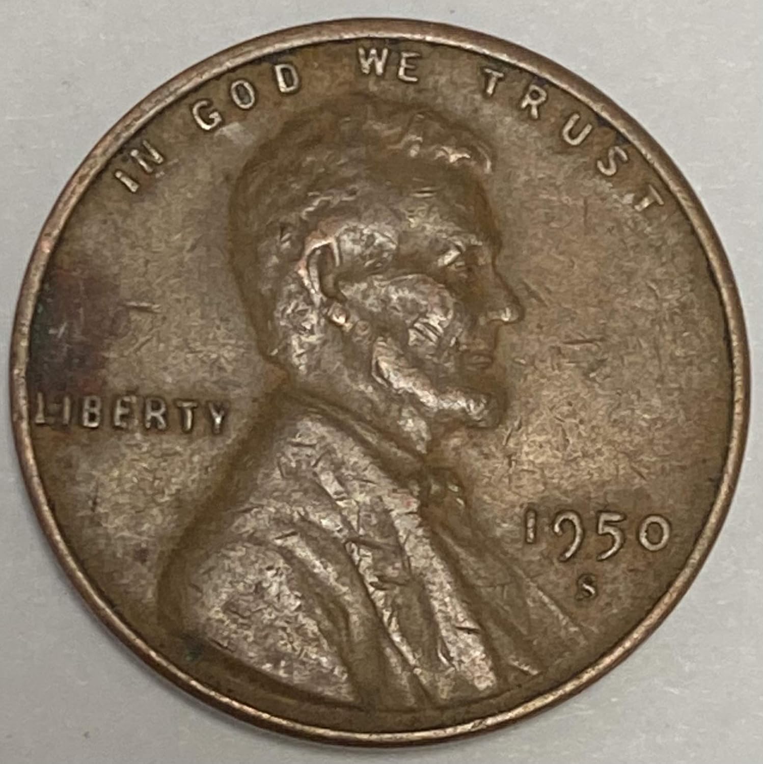 1950 S Lincoln Wheat Penny Average Circulated Good to Fine at Amazon's ...
