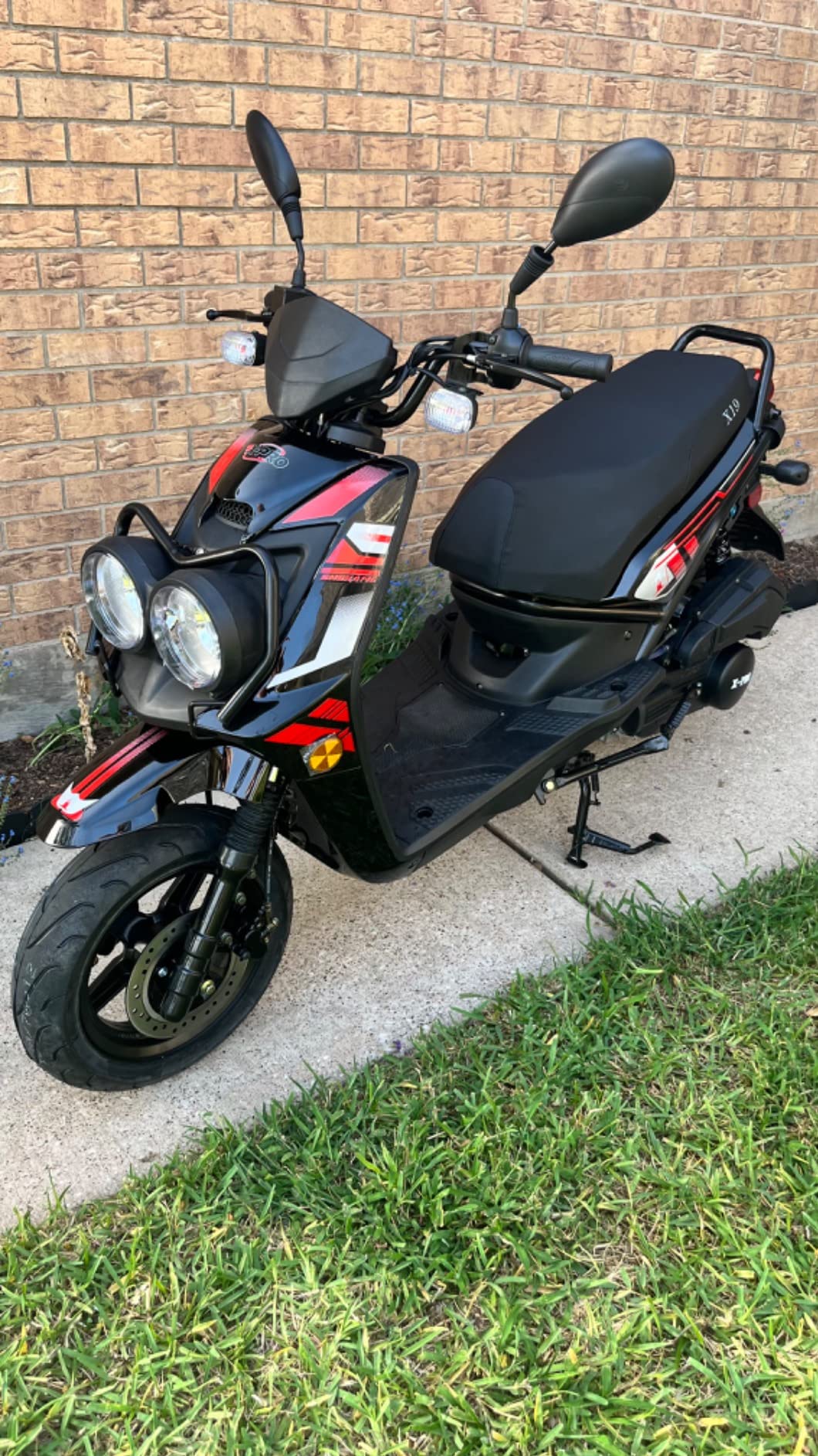 $45/mo - Finance X-PRO X19 150cc Moped Scooter Street Scooter Gas Moped ...