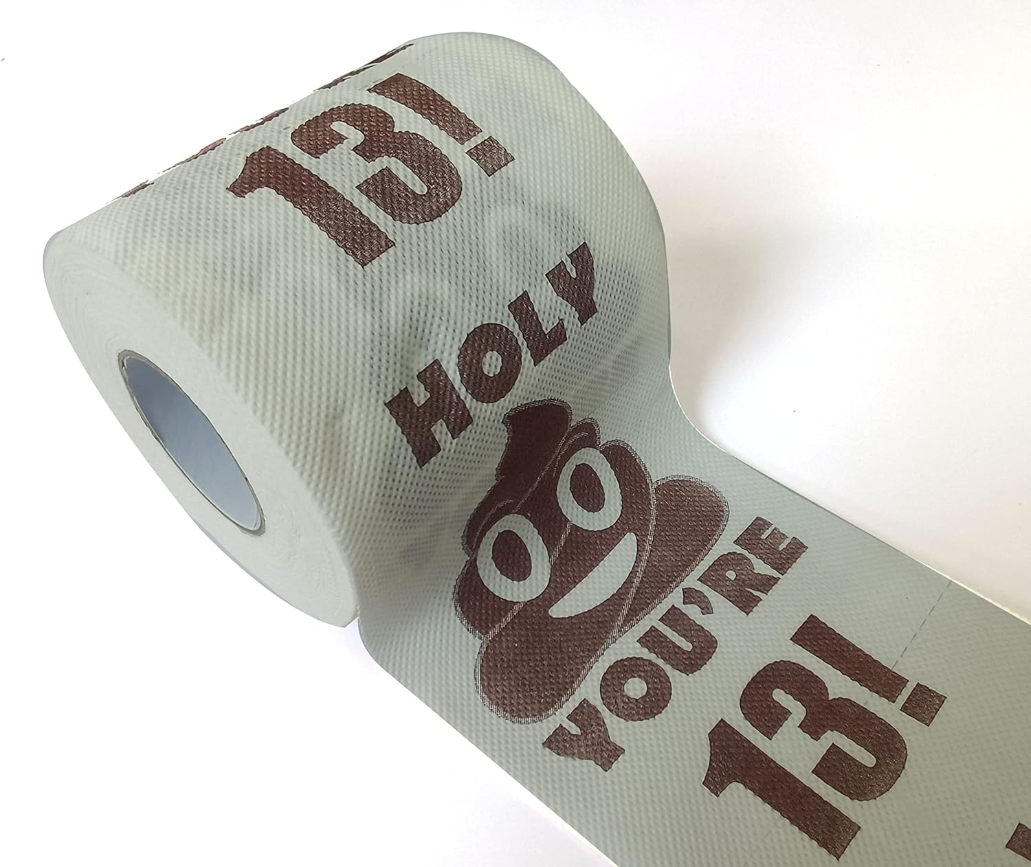 Funny Birthday Toilet Paper Roll - Holy Poop Printed 2-Ply Novelty Gift ...