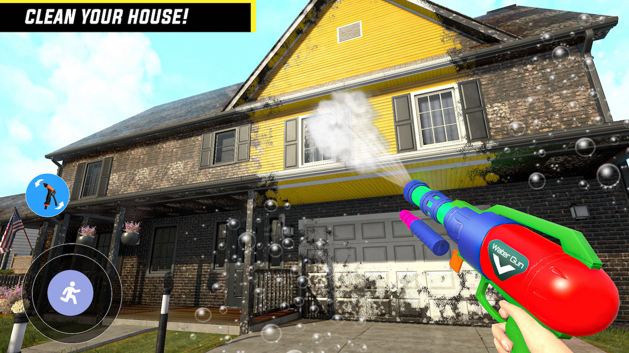 Power Wash Simulator - Power Wash Cleaning Games: Water Gun Washing Simulator - Car Wash Games ...