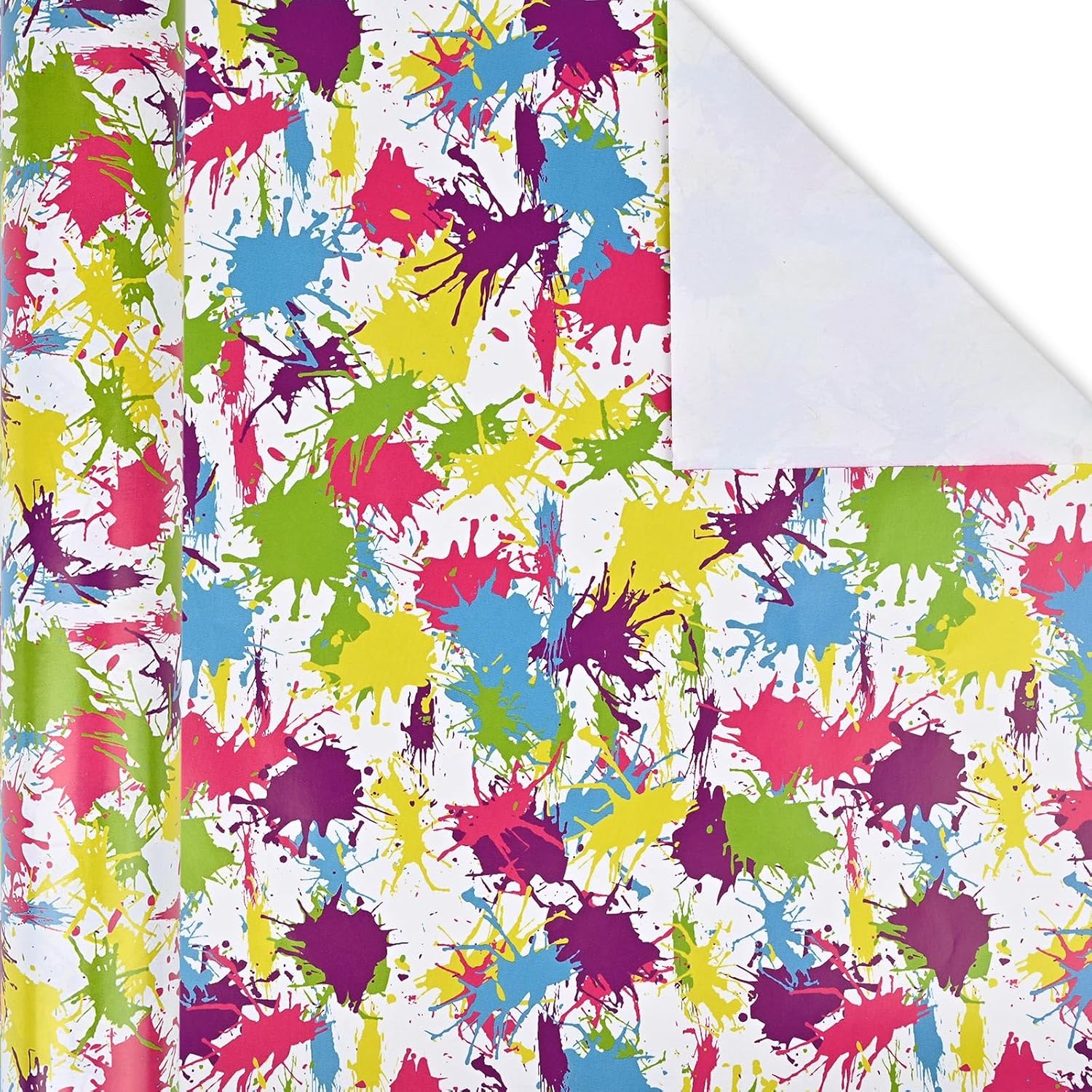 Amazon.com: 12 Sheets 28 * 20 Inches Watercolor Gift Wrap Paper ...